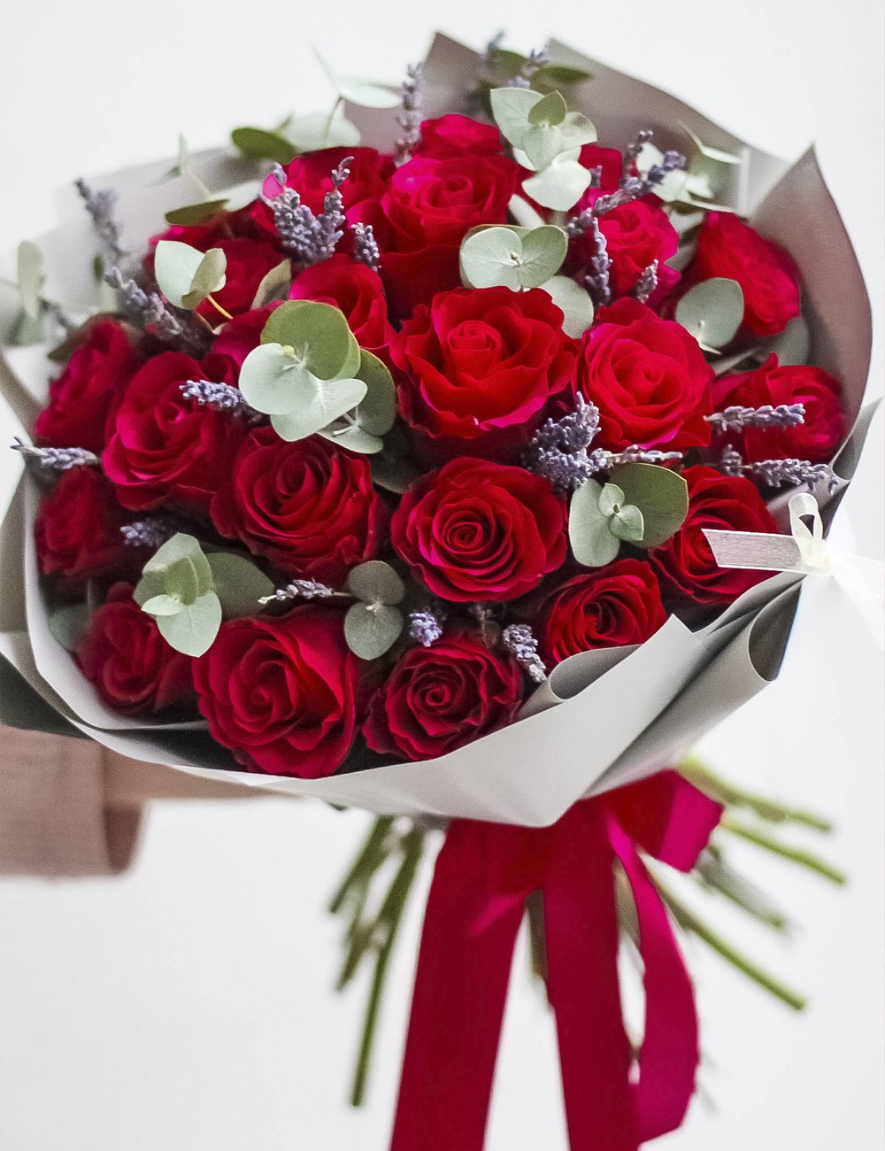 Bouquet of 25 red roses - Flower21